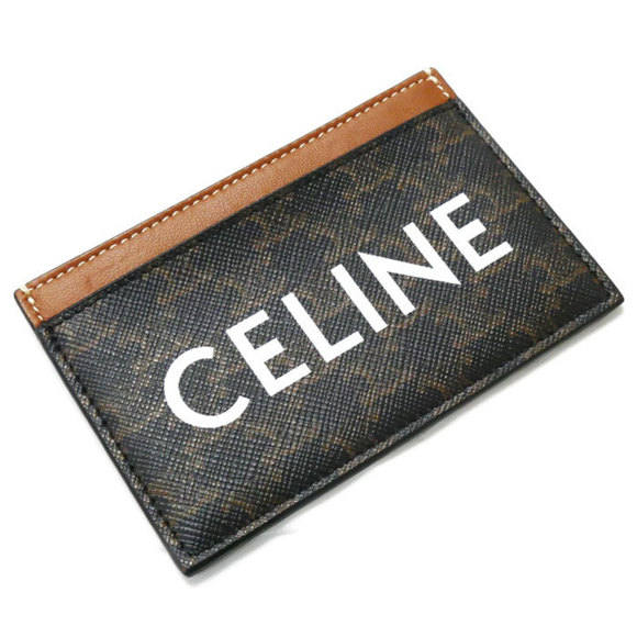 Celine | Accessories | Celine Printed Card Case Triomphe Canvas Brown ...